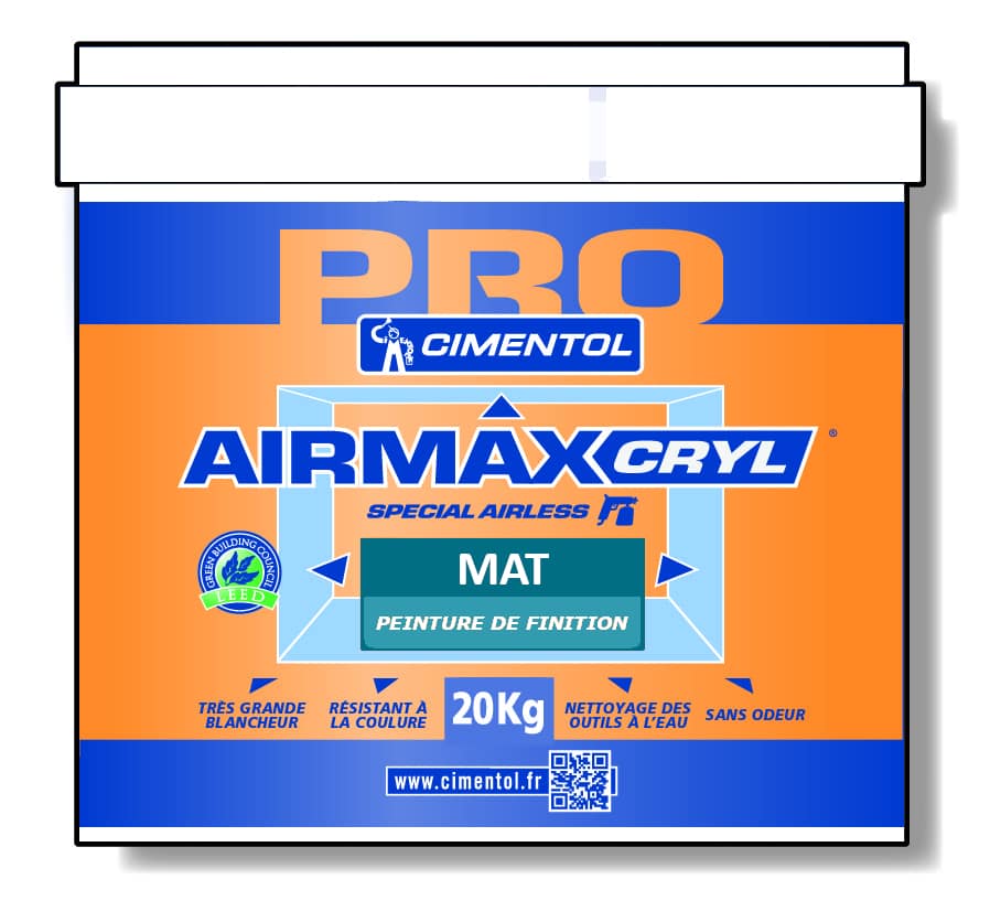 AIR MAX CRYL MAT - CIMENTOL - Axe Décors